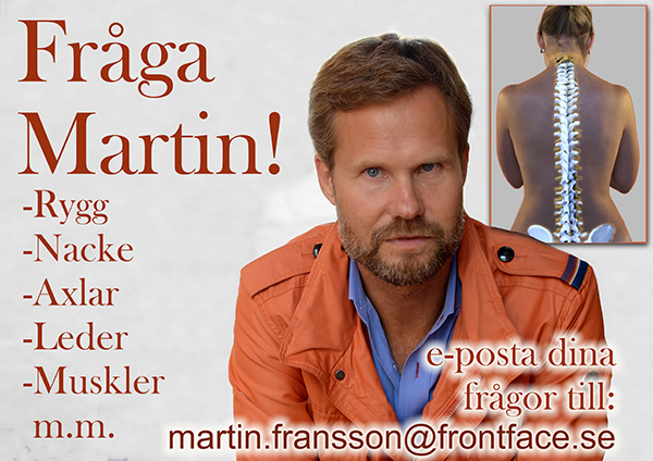 Martin Fransson besvarar läsarfrågor om rygg-, nack-, muskel och ...